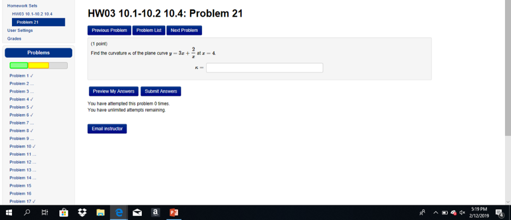 Solved Homework Sets HW03 10.1-10 2 10.4 HW03 10.1-10.2 | Chegg.com