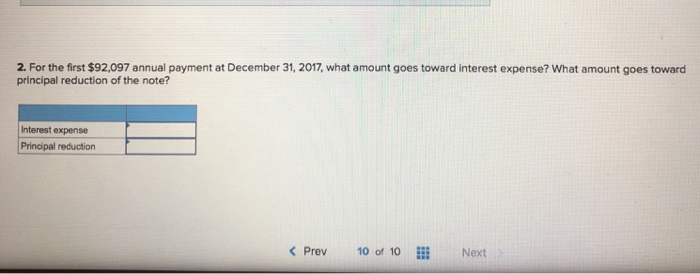 Solved Qs 10-11 Computing payments for an installment note | Chegg.com