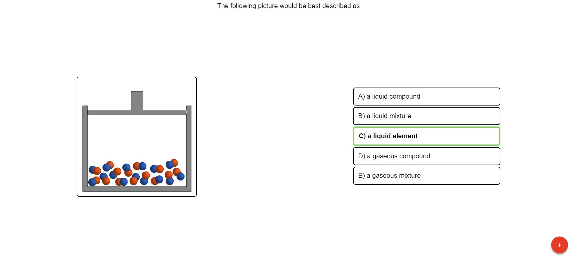 Solved: The Following Picture Would Be Best Described As A... | Chegg.com