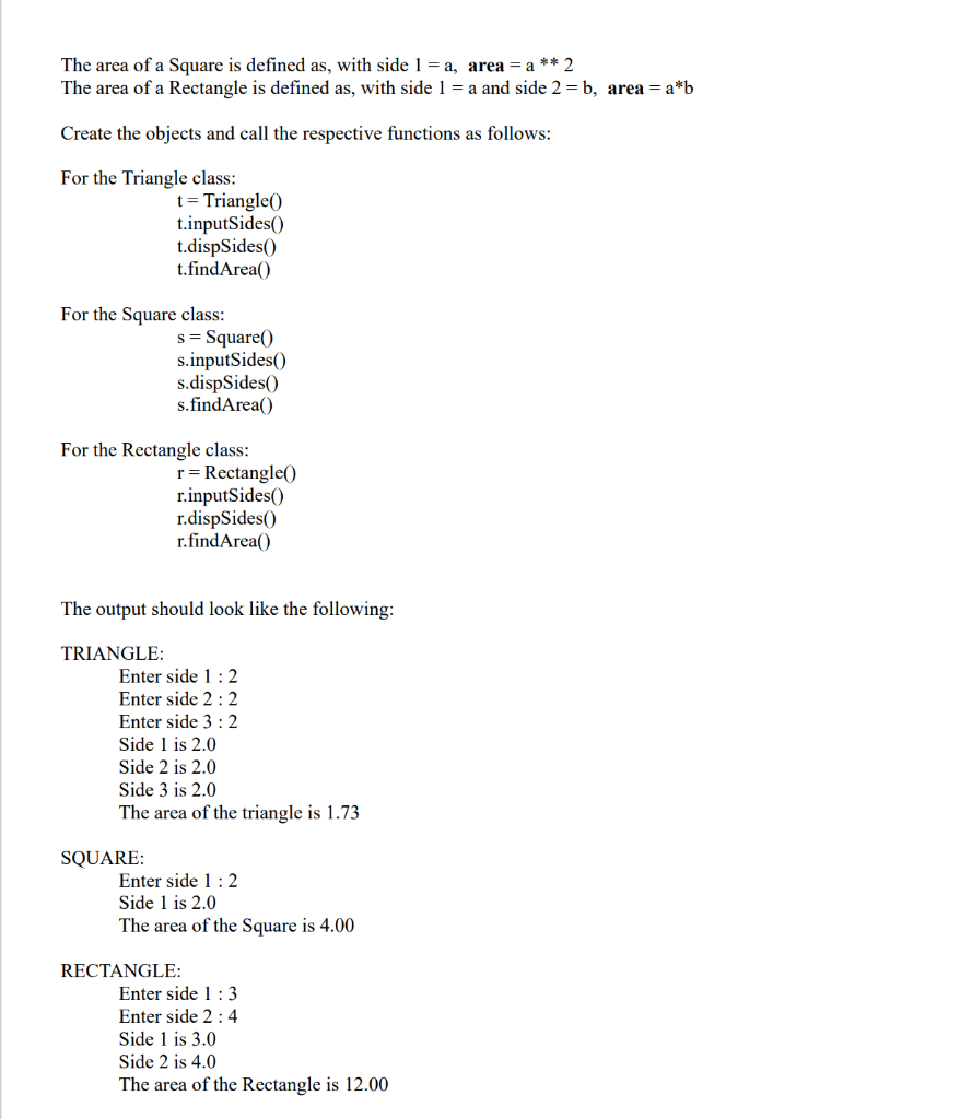 Solved In this assignment you are asked to write a Python | Chegg.com