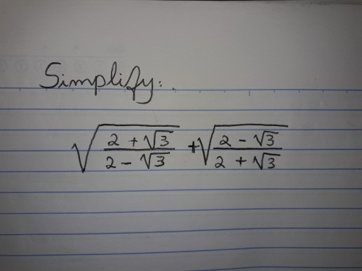 Solved Simplify 2 + 3 2-13 7a-3 2 - 12+ N3 | Chegg.com