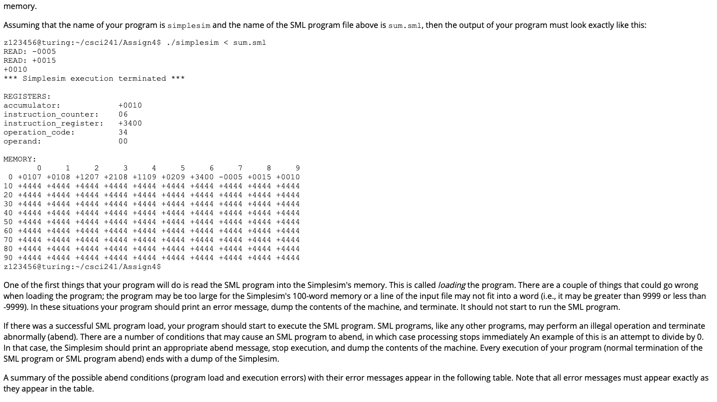 Assignment 4 This assignment is the first in a | Chegg.com