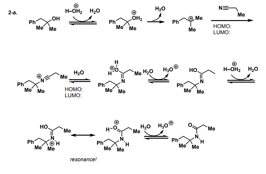 Solved Question 2: Arrow pushing practice, nucleophiles and | Chegg.com
