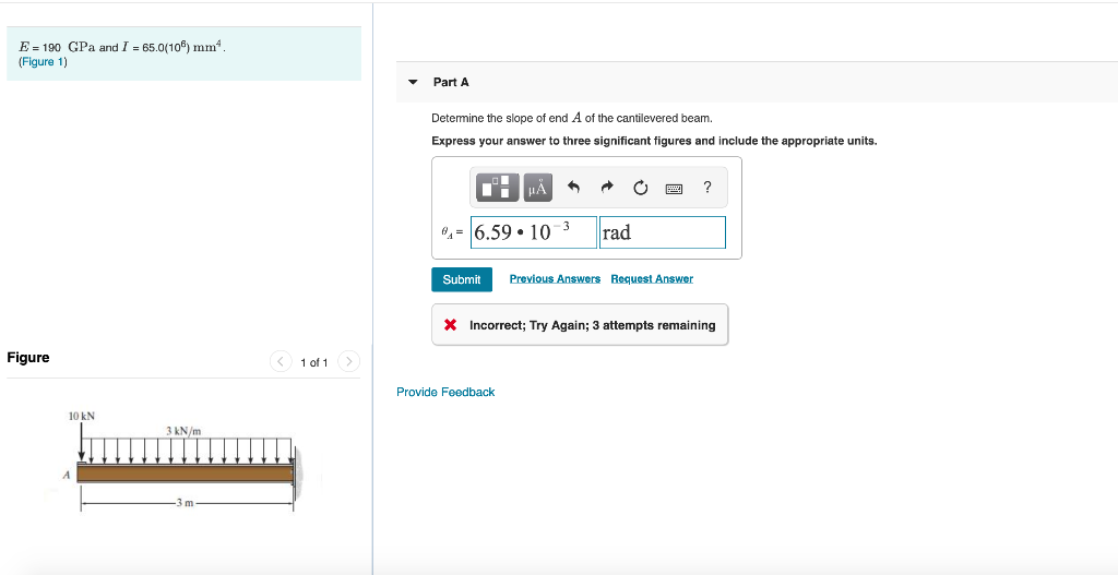 Solved I Review Part A - Critical load for column AB | Chegg.com