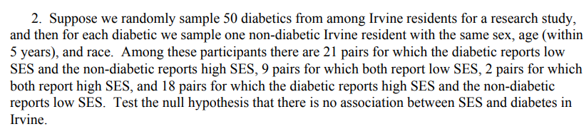 Solved (Use alpha=0.05 and R/Stata method 2-tailed tests | Chegg.com