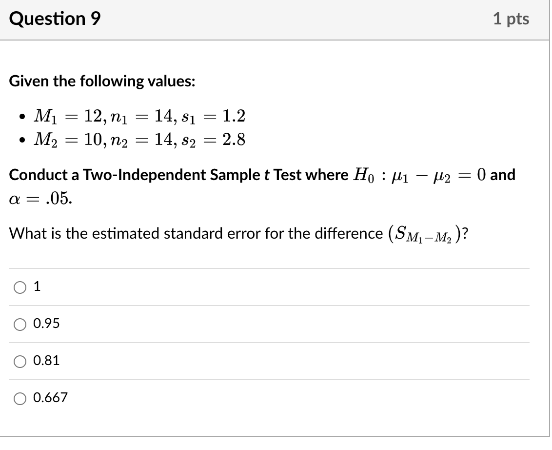 Solved Given the following values: - M1=12,n1=14,s1=1.2 - | Chegg.com