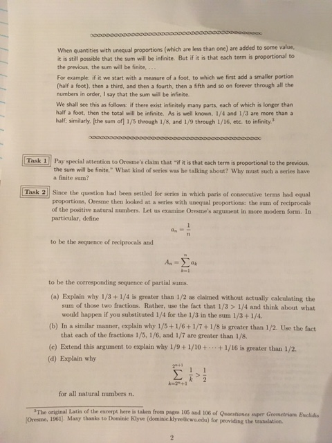 Solved Euler's Calculation of the Sum of the Reciprocals of | Chegg.com