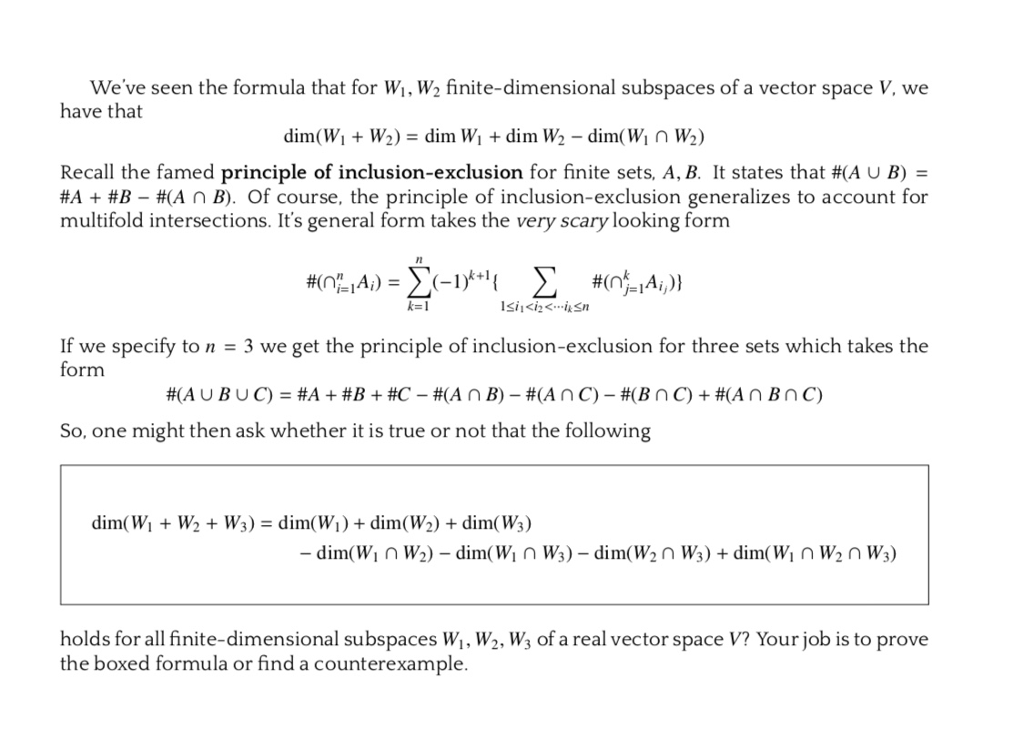 Solved We've seen the formula that for Wi. W2 | Chegg.com