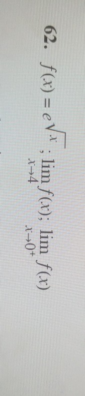 Solved 61-66. Continuity and limits with transcendental | Chegg.com