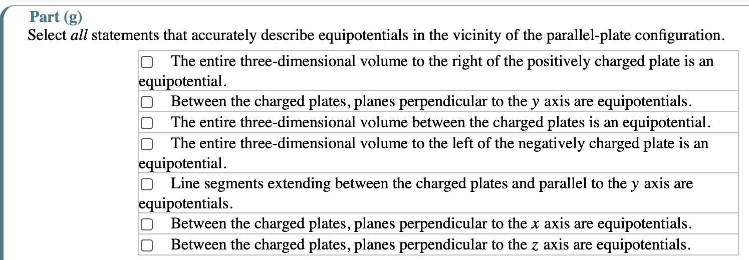 Solved Part (g)Select all statements that accurately | Chegg.com
