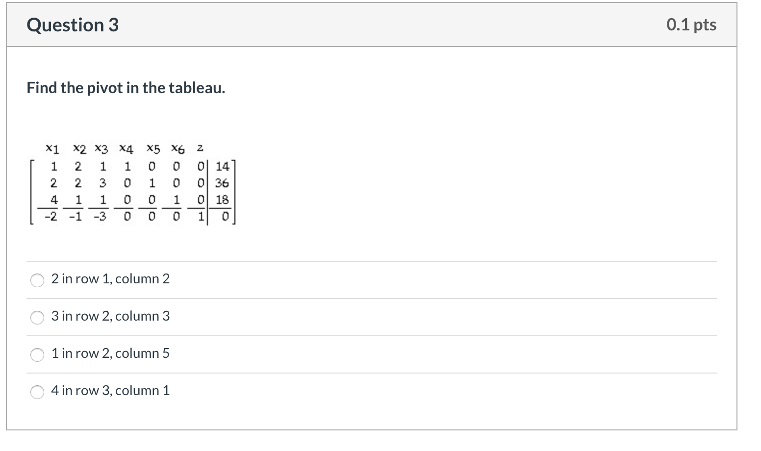 Solved Question 1 0.1 pts Convert the constraints into | Chegg.com