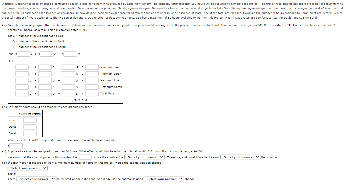 Solved negative numbers use a minus sign (Example: enter | Chegg.com