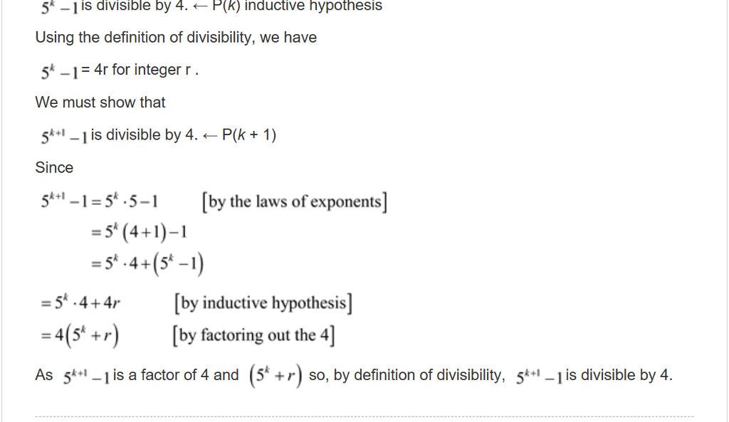 Solved I am struggling with Mathematical induction. I | Chegg.com