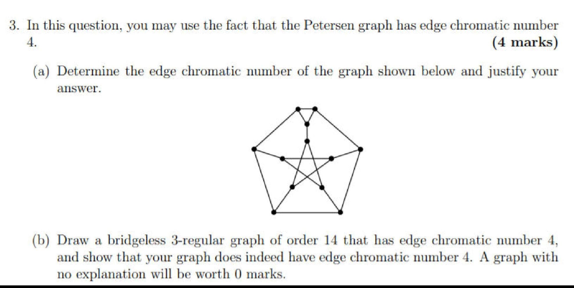 Solved 3 In This Question You May Use The Fact That The