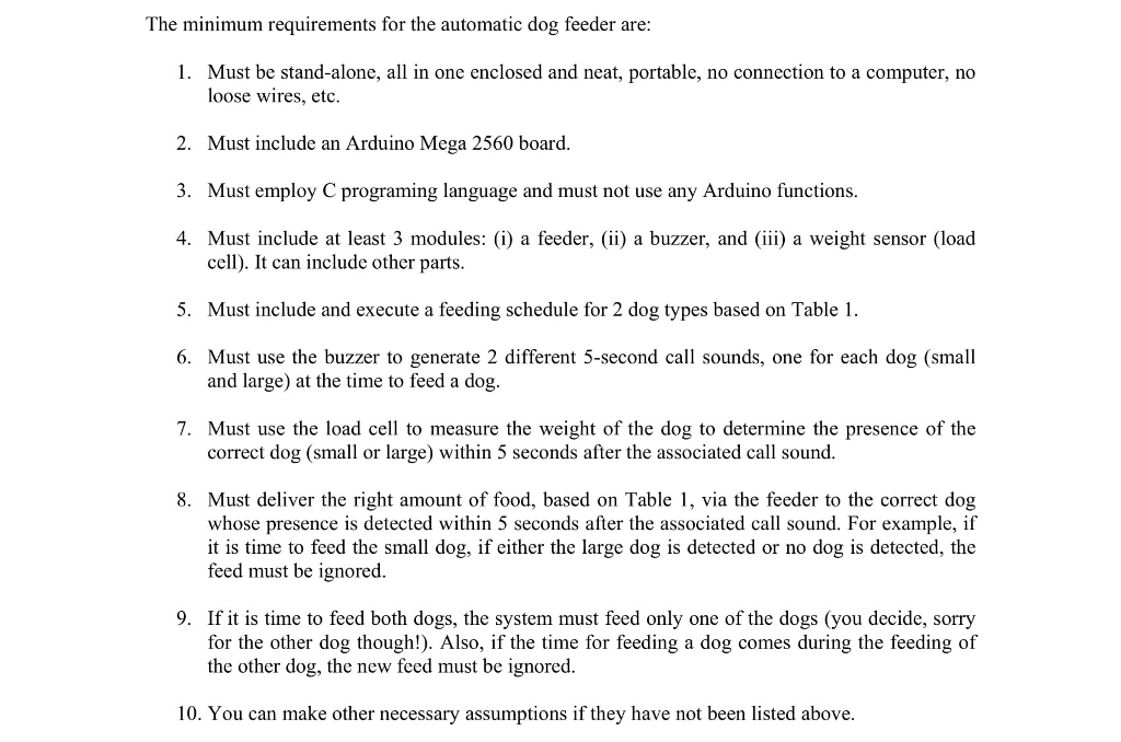 Solved Assume that we have two dogs: small and large. We | Chegg.com