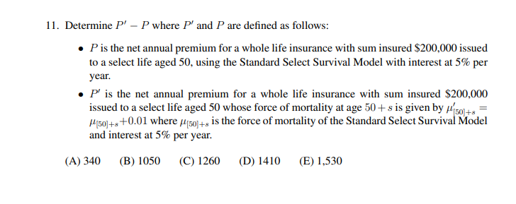 11. Determine P' - P where P' and P are defined as | Chegg.com