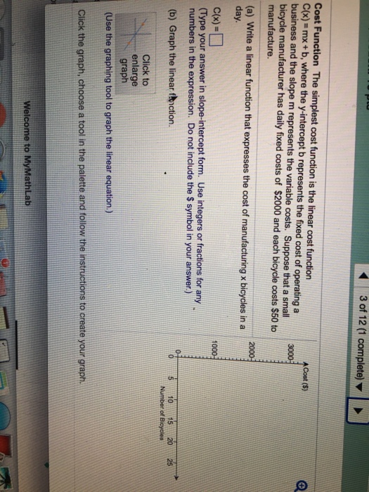Solved Cost Function The Simplest Cost Function Is The
