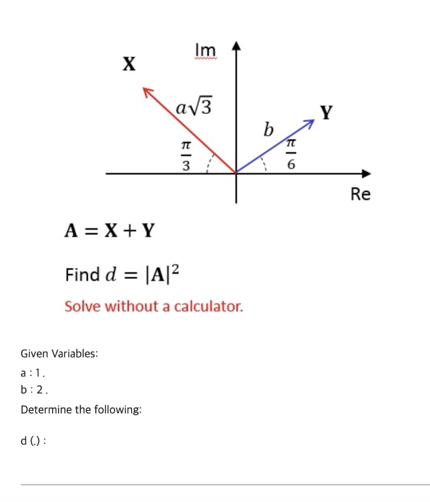 Solved B Em A X Y Find D A 2 Solve Without A Chegg