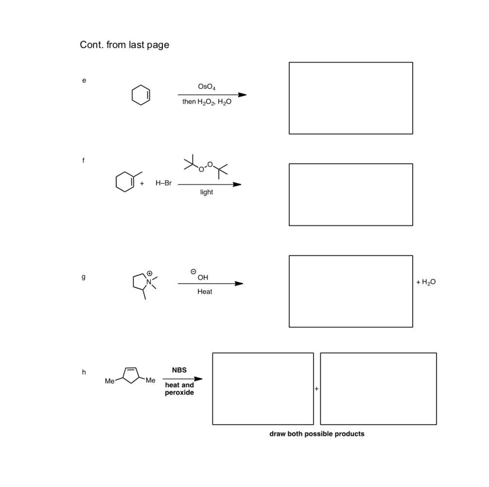 Solved For the following problems, please provide the | Chegg.com