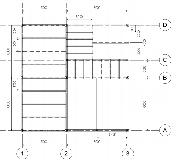 Figure 2 shows the plan view of a steel structure. | Chegg.com