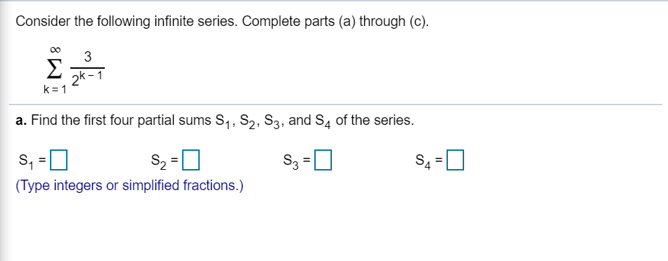 Solved b)Find a formula for the nth partial sum of the | Chegg.com