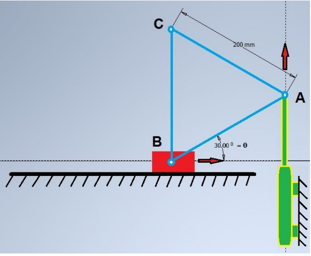 Solved The triangular platform with its equal sides of | Chegg.com