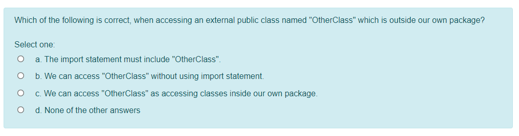 Solved Which of the following statements require condition | Chegg.com