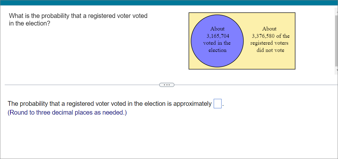 Solved What is the probability that a registered voter voted | Chegg.com