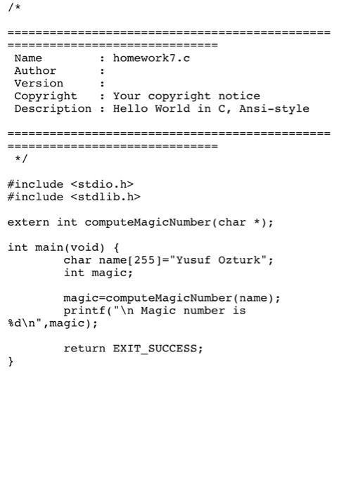 Solved The Assembly Code Has To Be Written Using Arm7