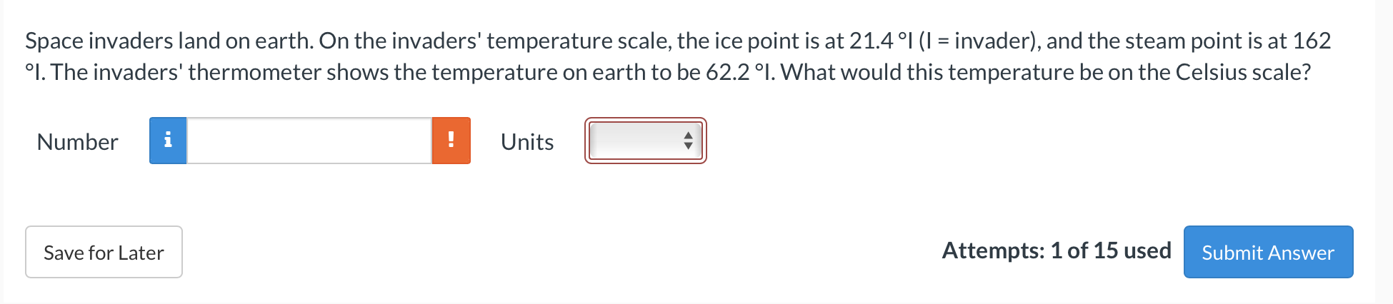 Solved = Space invaders land on earth. On the invaders' | Chegg.com