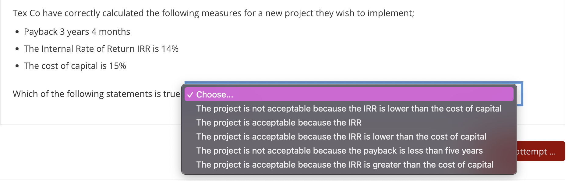 Solved Tex Co have correctly calculated the following | Chegg.com