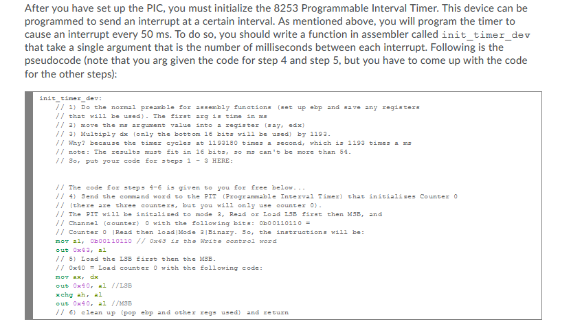 The next thing that you need to do is create a | Chegg.com