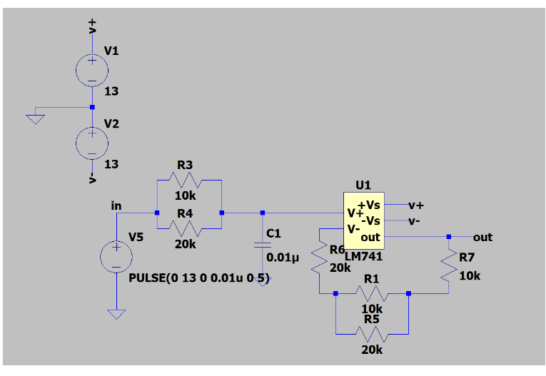 Solved How can I do this circuit in LTSpice and show the | Chegg.com
