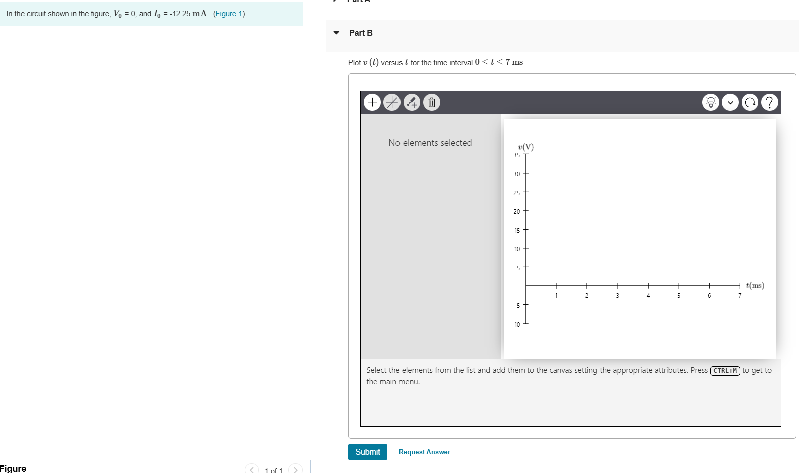 Solved In the circuit shown in the figure, V0=0, ﻿and | Chegg.com