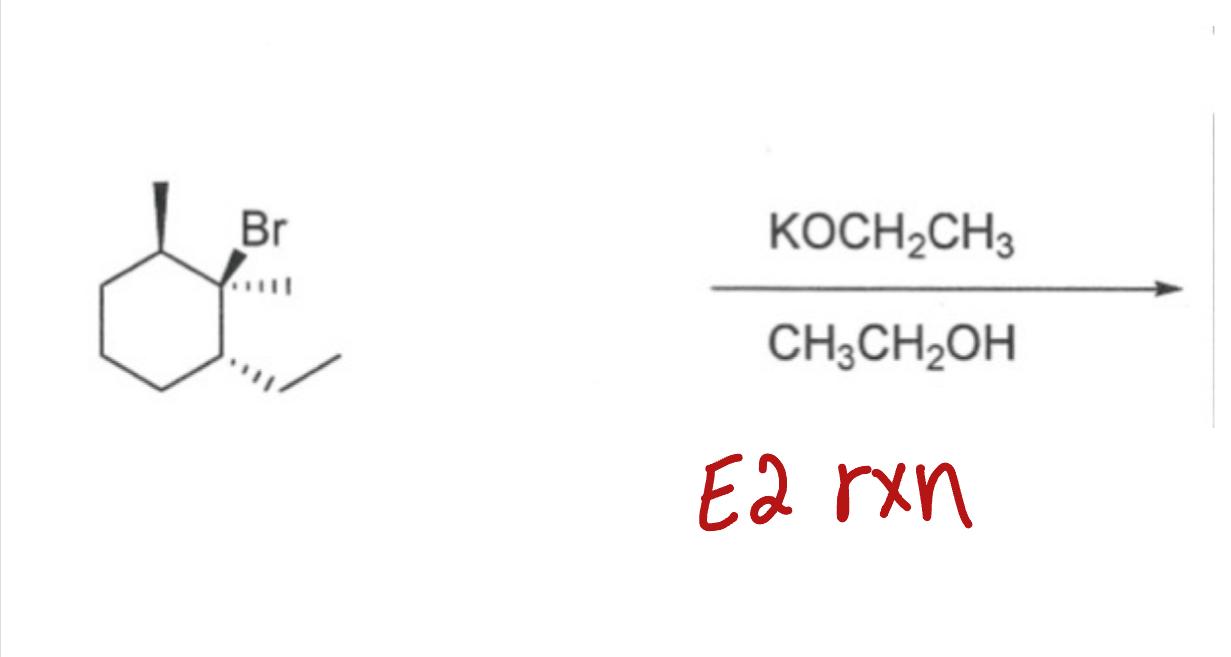 Solved E2 rxn | Chegg.com