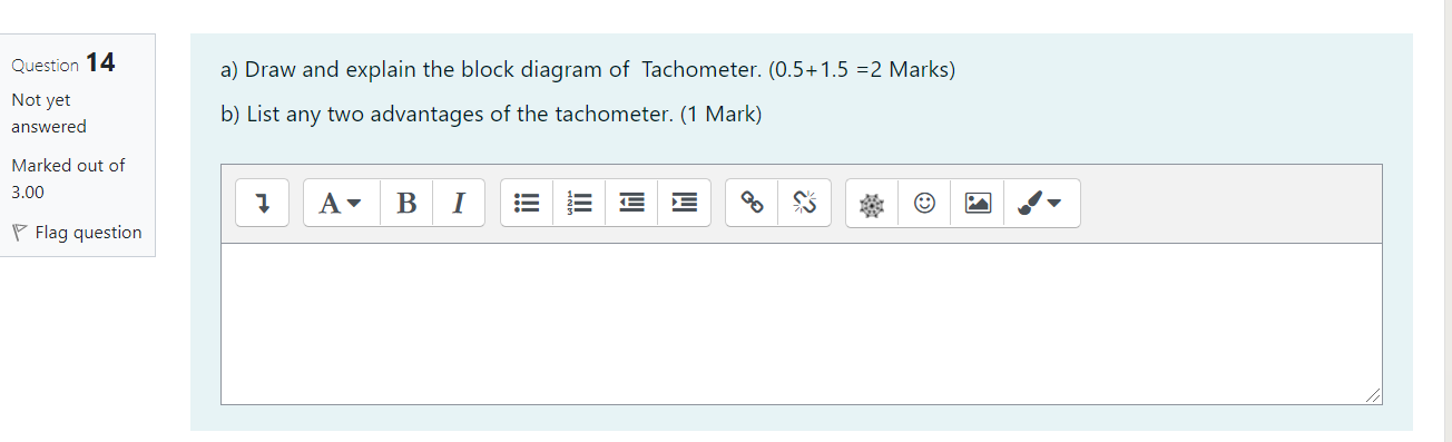 Solved Question 14 a) Draw and explain the block diagram of | Chegg.com