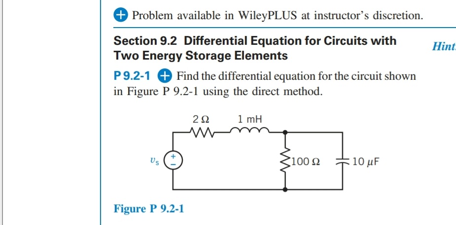 Solved Problem available in WileyPLUS at instructor's | Chegg.com