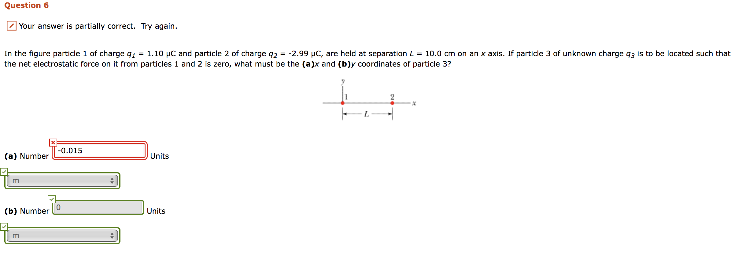 Solved Question 6 Your Answer Is Partially Correct Try