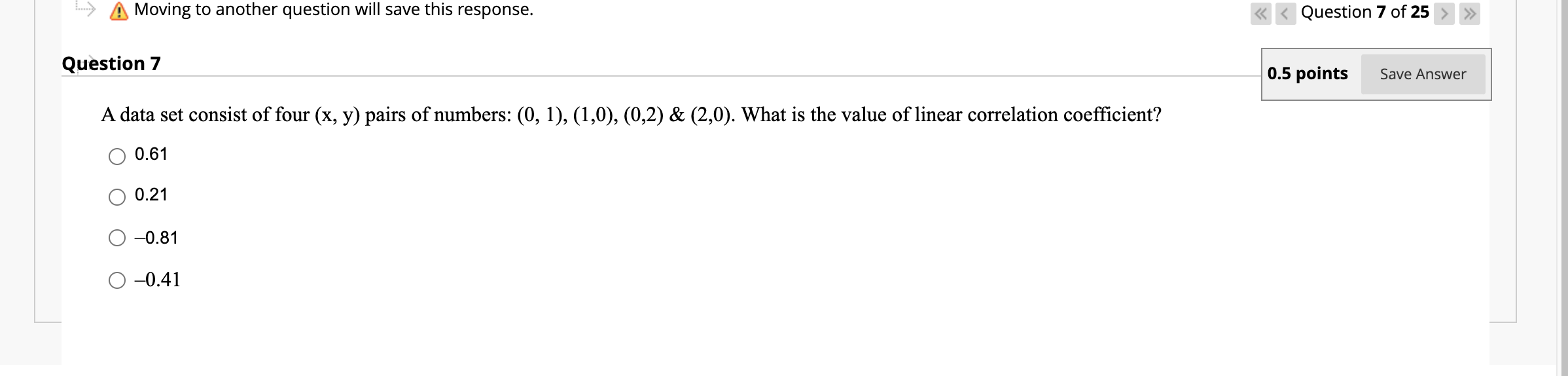 Solved A data set consist of four (x,y) pairs of numbers: | Chegg.com
