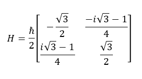 Solved Quantum Mechanics: Hamiltonian of a two-step | Chegg.com