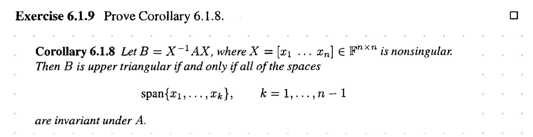 Solved Exercise 6.1.9 Prove Corollary 6.1.8. Corollary 6.1.8 | Chegg.com Solved Exercise 6.1.9 Prove Corollary 6.1.8. Corollary 6.1.8 | Chegg.com