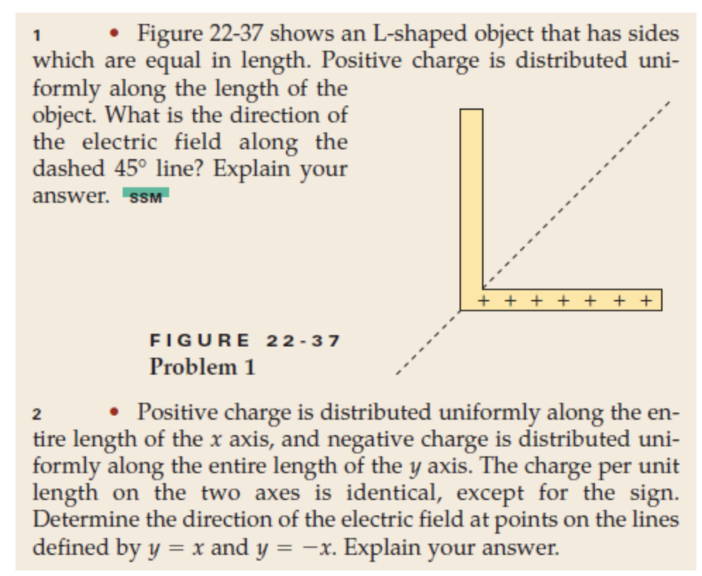 Solved 1Figure 22-37 ﻿shows an L-shaped object that has | Chegg.com