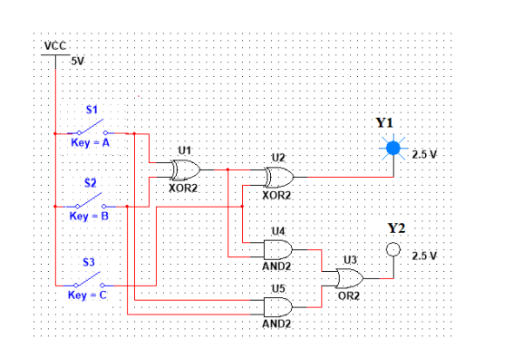 Task 2 Build the circuit below using multisim (use | Chegg.com