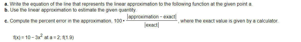 Solved A Write The Equation Of The Line That Represents The