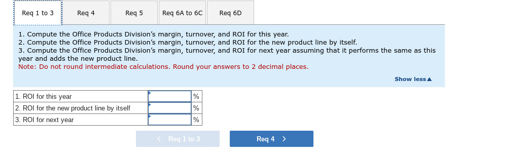 Solved Problem 11-21 (Algo) Return on Investment (ROI) and | Chegg.com