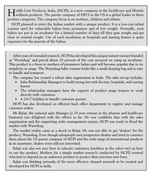 Solved CASE STUDY IN DISTRIBUTION MANAGEMENT The two | Chegg.com