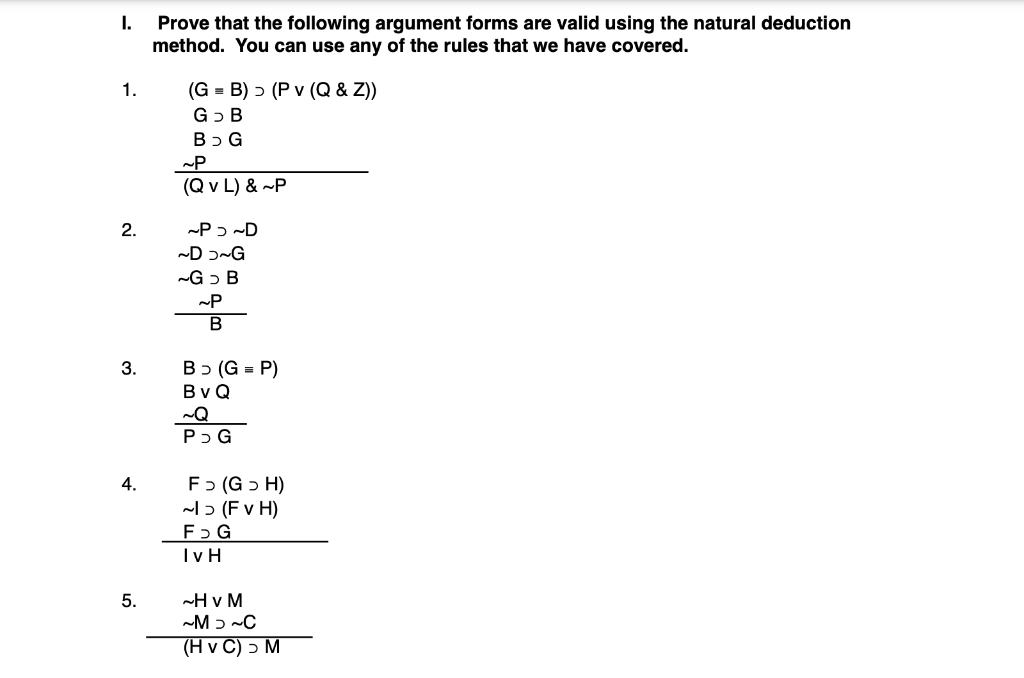 Solved Only Rules we can use: Horseshoe elimination & | Chegg.com