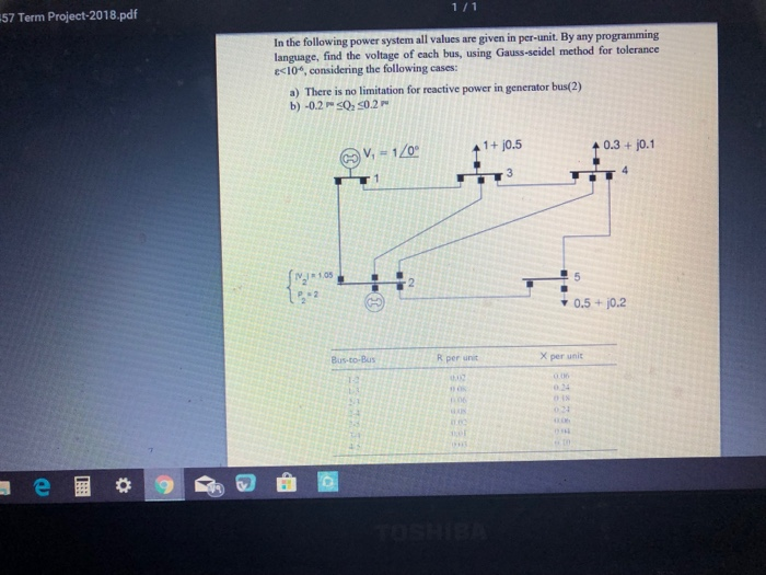 57 Term Project-2018.pdf In the following power | Chegg.com