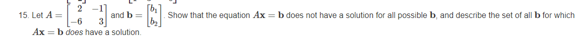 13. Let u=∣∣044∣∣ and A=∣∣3−21−561∣∣. Is u in the | Chegg.com