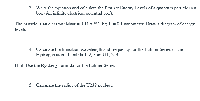 Solved 3. Write the equation and calculate the first six | Chegg.com